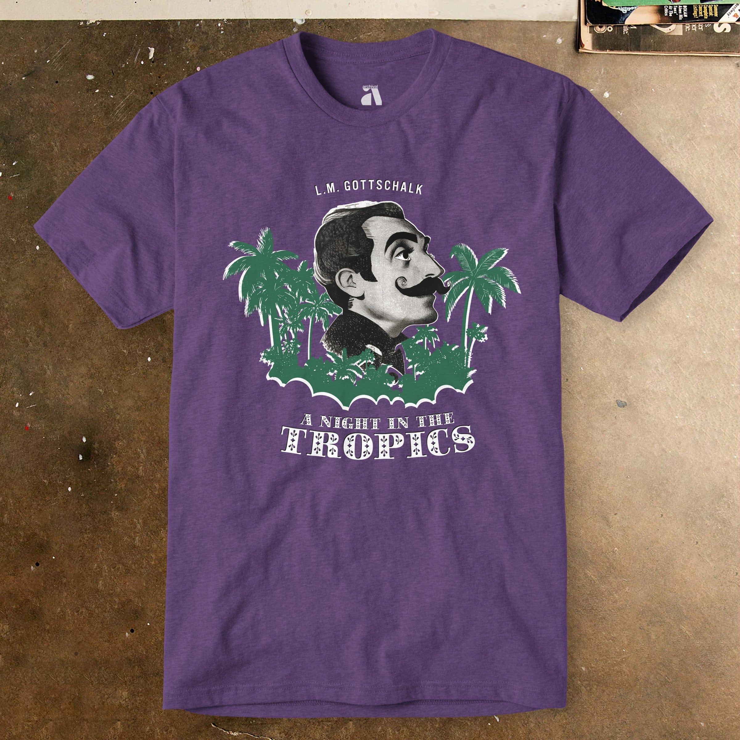 L.M. Gottschalk: A Night in the Tropics T-Shirt – Archival Apparel