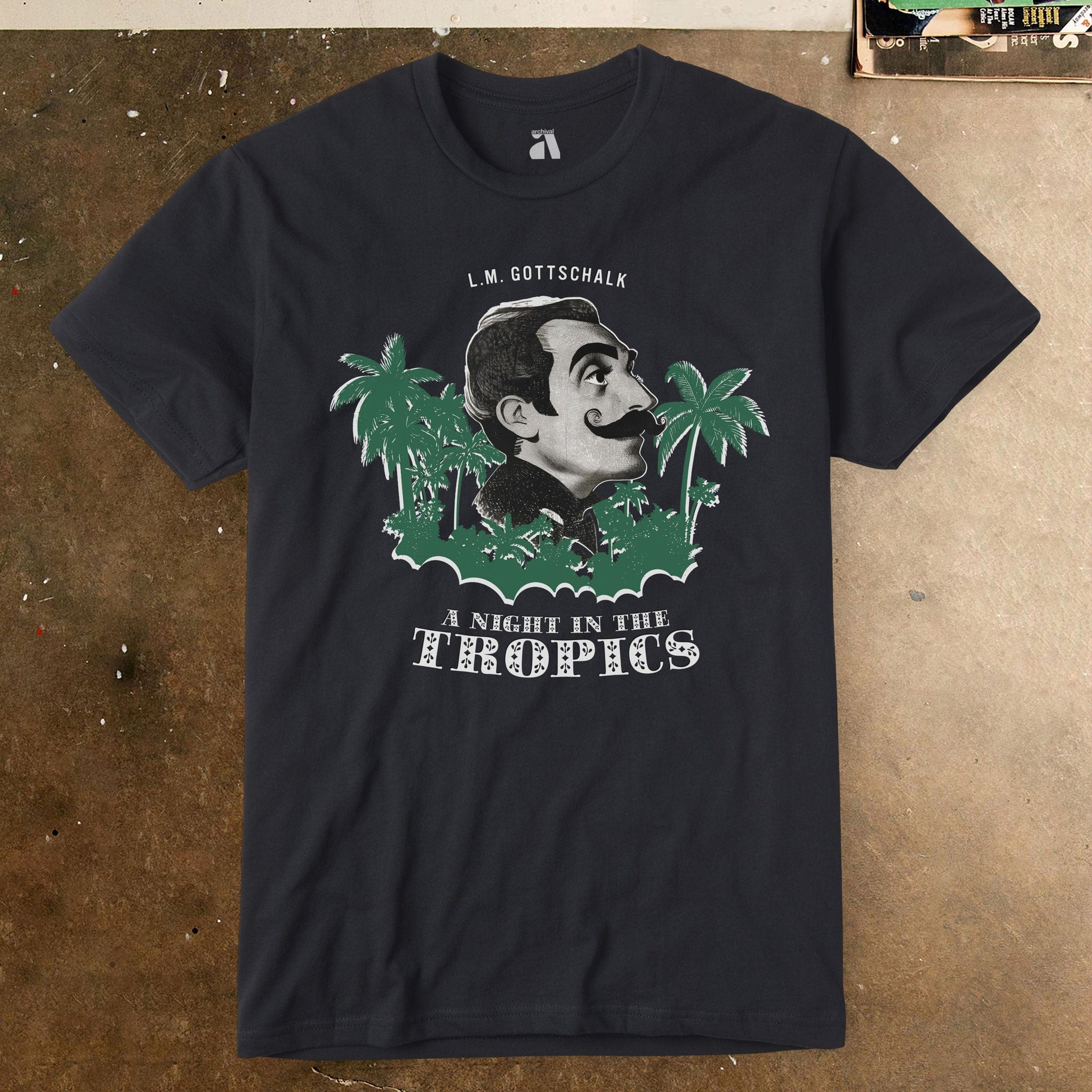 L.M. Gottschalk: A Night in the Tropics T-Shirt – Archival Apparel